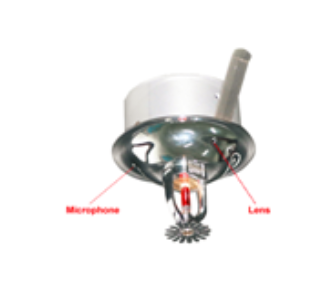 AHD 2MP Sprinkler Housing Hidden Camera 3.7mm Pinhole Lens - EyeSee ...